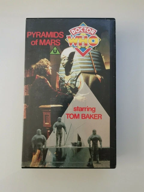 TOM BAKER Doctor Who Pyramids of Mars VHS Video Tape - Green Label ...