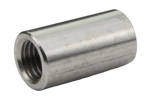 LANGMUTTER GEWINDEMUFFEN A2 Rund Langmuttern Verbindungsmuttern Gewindehülsen EUR 7,10 - PicClick DE