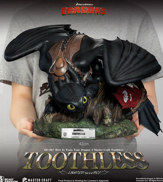 HOW TO TRAIN Your Dragon Trainer 2 Toothless Master Craft Beast Kingdom ...