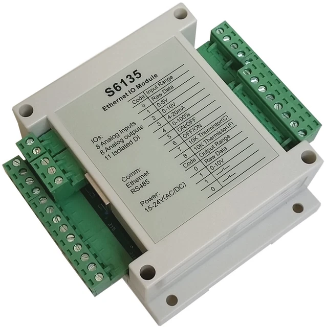 8 CHANNELS 0-10V,4-20MA 10k NTC analog input 8 analog output 11 digital ...