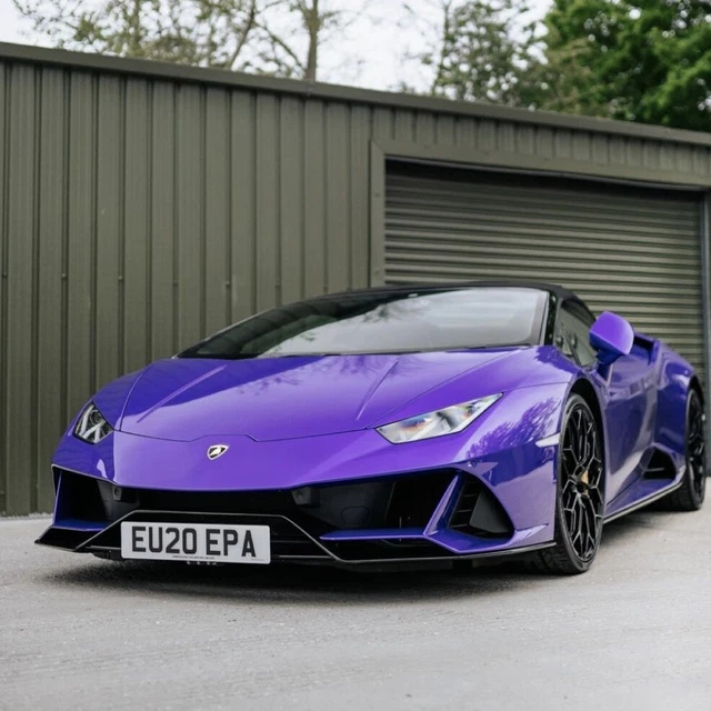 LAMBORGHINI HURACAN EVO plaque d'immatriculation avant pince pince EUR ...