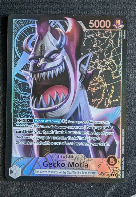 GECKO MORIA OP06-080 leader parallèle ailes art alt de capitaine une ...