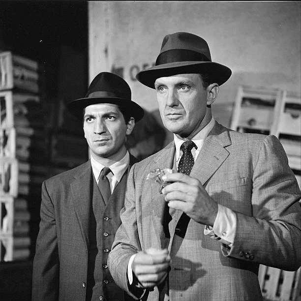 THE UNTOUCHABLES NICHOLAS GEORGIADE Lee Marvin Paul Picerni 1962 OLD TV ...
