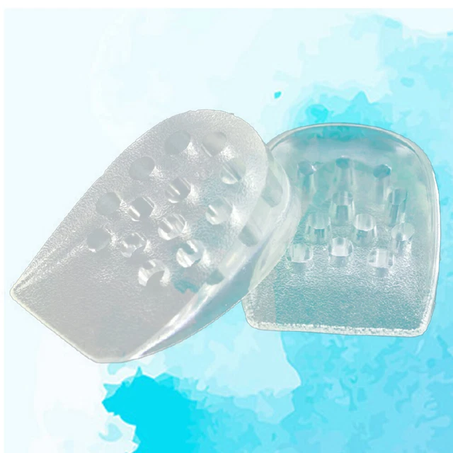 INVISIBLE HEEL INSOLE Invisible Shoe Insole Heel Lift Insert Stretchy £ ...