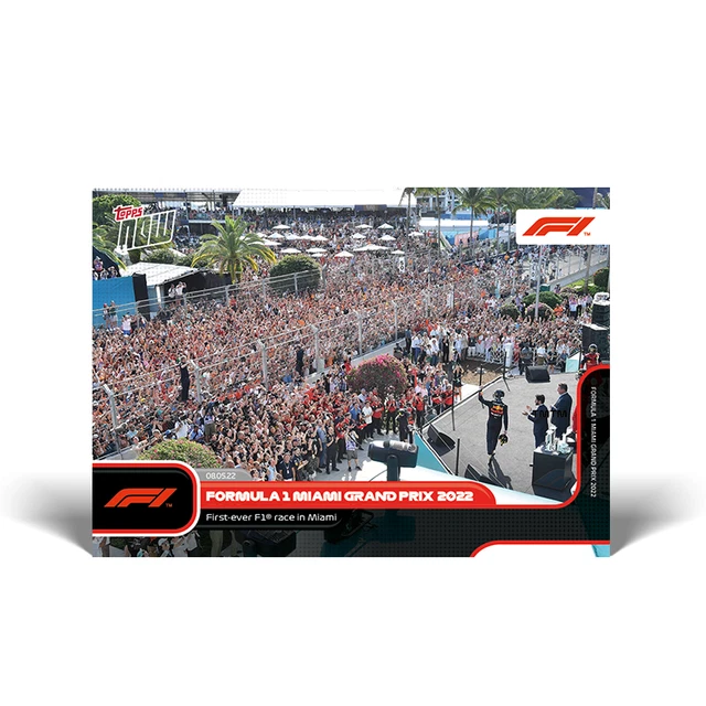 TOPPS NOW FORMULA 1 2022 - Card 19 - Formula 1 Miami Grand Prix 2022 ...