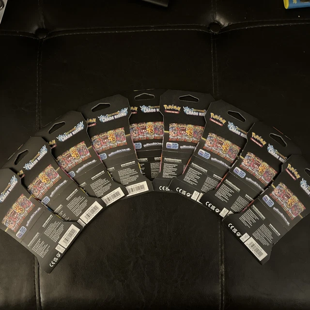POKÉMON TCG: MEGA Evolution - Chaos Rising Booster Packs - Factory ...