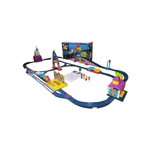 VINTAGE TOMY TRAIN Set Euro Park 1995 - Boxed & 100% Complete £129.99 ...