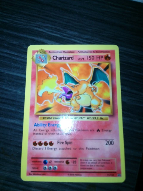 POKEMON CHARIZARD CARD Perfect Condition £121.50 - PicClick UK