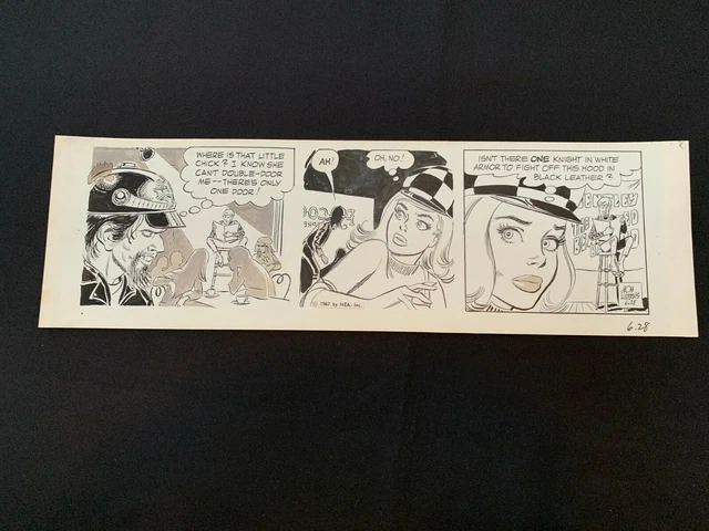 #670628 : ORIGINAL Daily Strip Art ROBIN MALONE par Bob Lubbers 28 juin ...