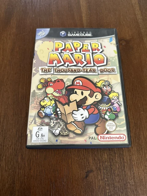 PAPER MARIO THE Thousand Year Door - PAL Gamecube - Tested - With ...