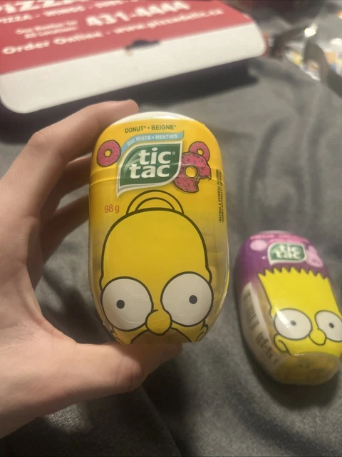 VHTF 2019 UNOPENED Tic Tac Mints THE SIMPSONS Limited Edition COMPLETE ...