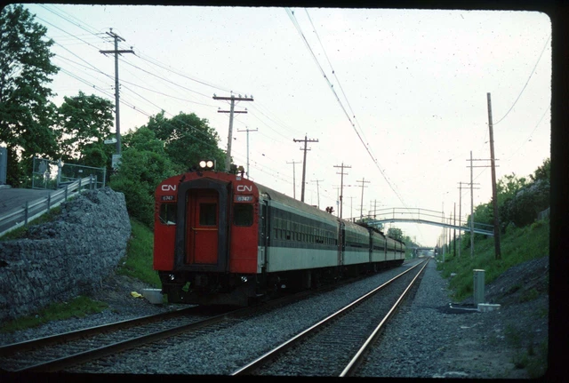 ORIGINAL RAIL SLIDE - CN Canadian National 6747+ Portal Heights QC 6-1-1995 $8.40 - PicClick AU