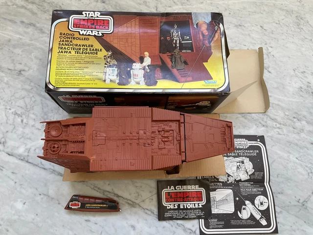 VINTAGE STAR WARS Jawa Sandcrawler Kenner MIB French Box Rare Canadian ...
