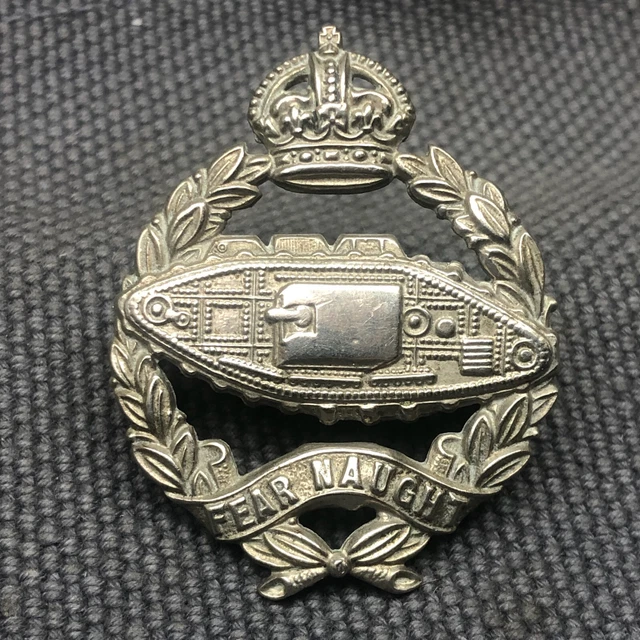 ORIGINAL BRITISH ARMY RTR Royal Tank Regiment Cap Badge £8.00 - PicClick UK