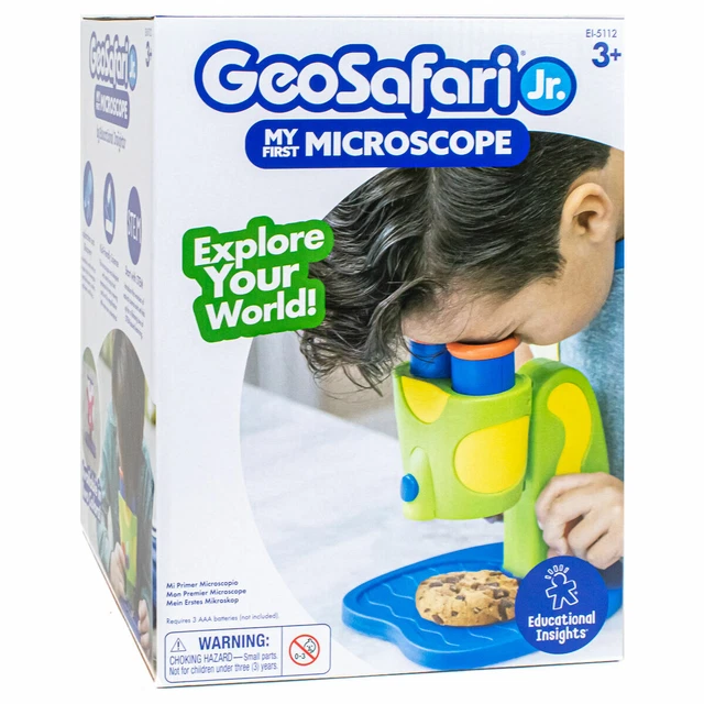 LEARNING RESOURCES GEOSAFARI My First Microscope Real Microscope For ...