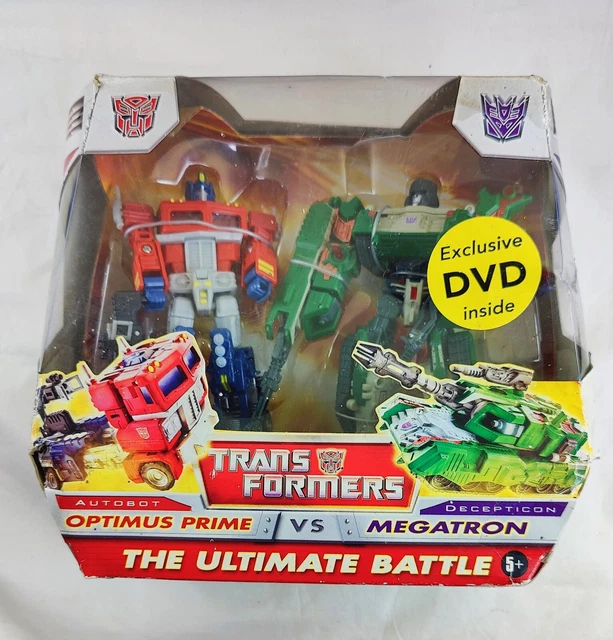 HASBRO 2006 TRANSFORMERS The Ultimate Battle Optimus Prime VS Megatron ... HASBRO 2006 TRANSFORMERS The Ultimate Battle Optimus Prime VS Megatron ...
