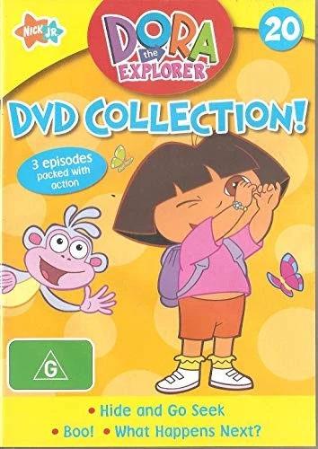 DORA THE EXPLORER - Hide and Go Seek / Boo / What Happens Next disc 20 ...