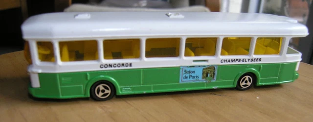 BUS RATP CONCORDE/ Champ Elysees Majorette EUR 10,00 - PicClick FR