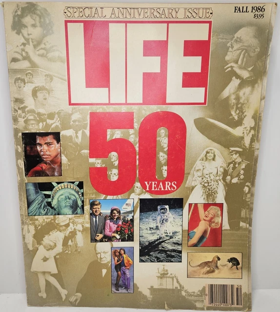 LIFE MAGAZINE SPECIAL Anniversary 50 Years Collector's Edition 1986 £7. ...