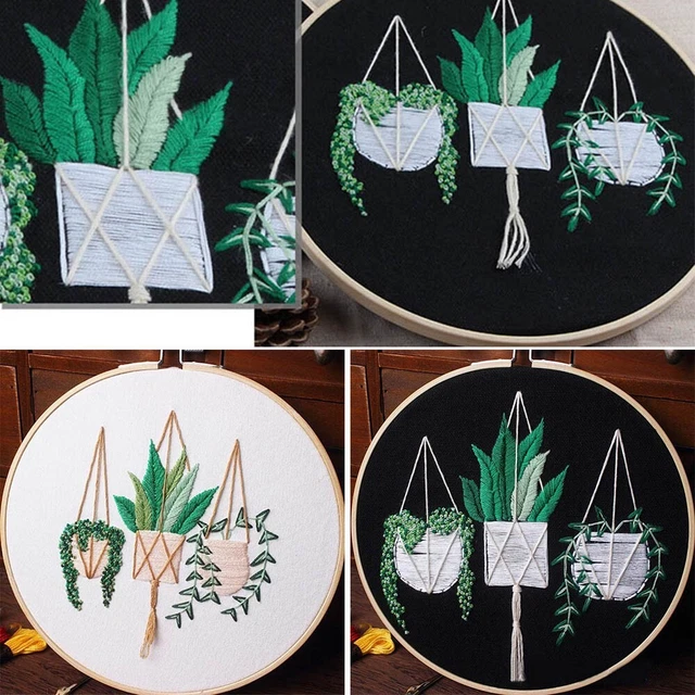 ENSEMBLE DE BRODERIE cercle faire soi-m me kit point de croix pour d ...