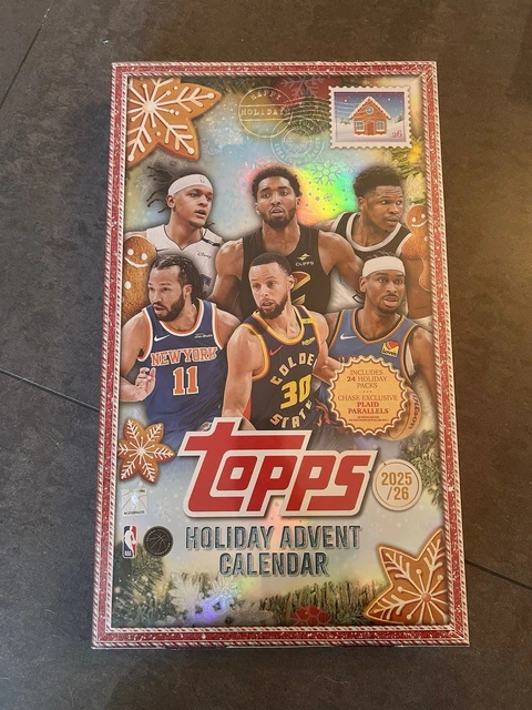 2025/26 TOPPS HOLIDAY Advent Calendar - Sealed In Hand EUR 72,00 ...