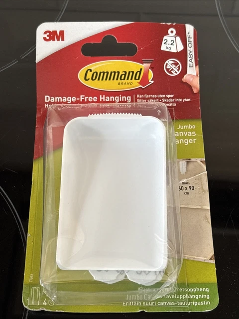 3M COMMAND ALL Type Hooks Picture Hanging Adhesive Strips Clips ...