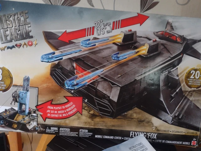 DC JUSTICE LEAGUE Flying Fox Command Center And Accessories, 2017 £75. ...