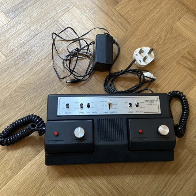 VINTAGE GRANDSTAND T.V. Game Console Adman Model 2000 Working £15.00 ...