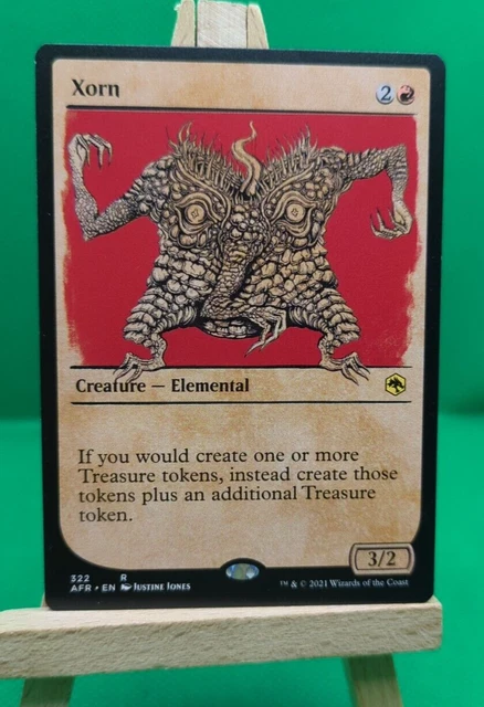 MTG MAGIC THE Gathering Xorn Adventures in the Forgotten Realms: Extras ...