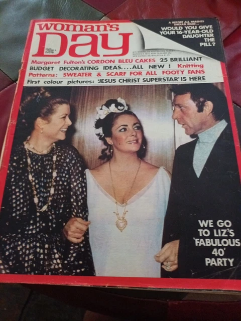 ELIZABETH TAYLOR, Princess Grace, Jon English, Margaret Court, Jesus ...