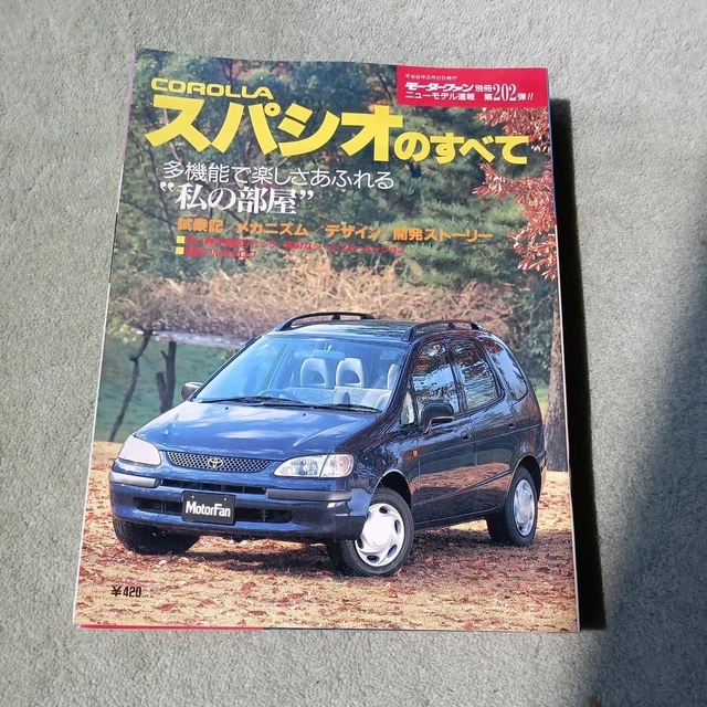 MOTOR FAN BULLET No 202 Toyota Spacio Model Guide, Used ss7 £26.38 ...