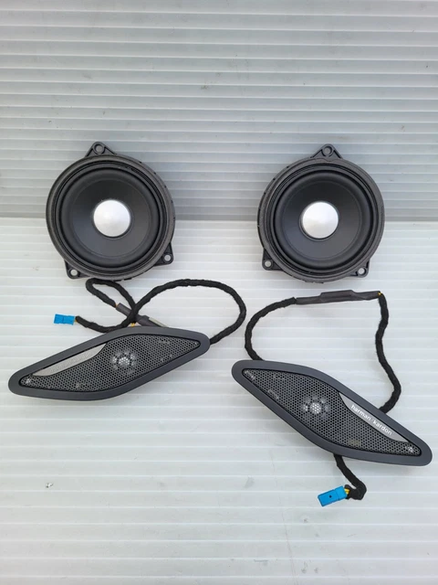 BMW F06 F12 F13 M6 Harman Kardon Speakers Tweeters Covers Front Door ...