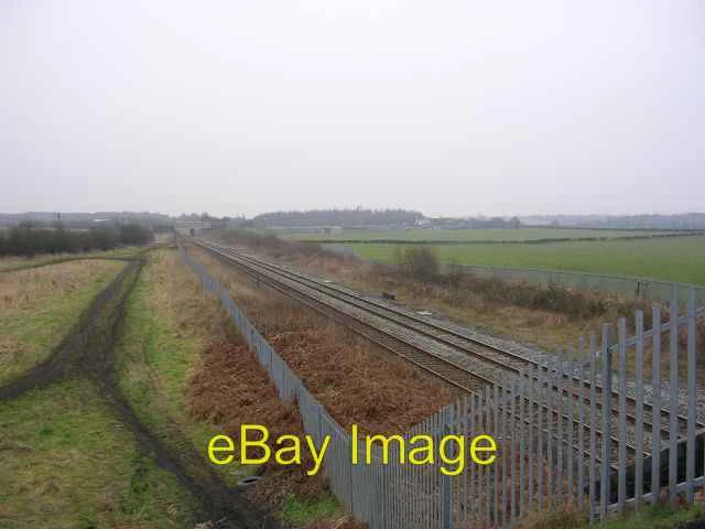 PHOTO 6X4 RAILWAY Line by Engine Lane Atherton The Wigan to Manchester ...
