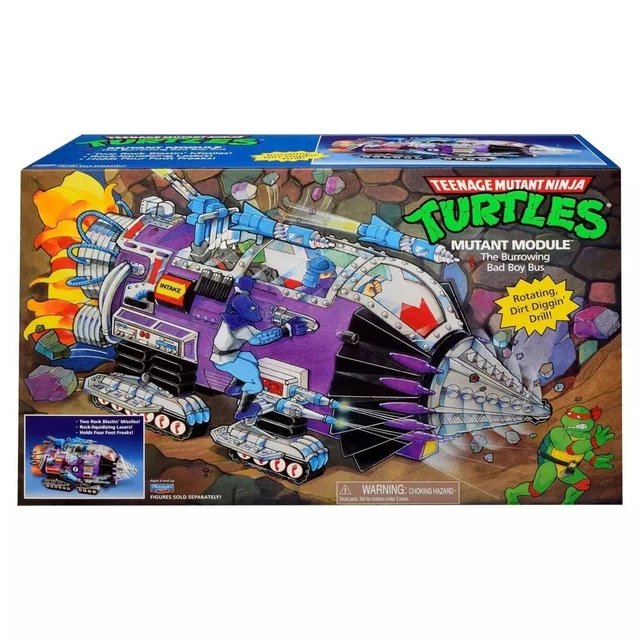 TEENAGE MUTANT NINJA Turtles Classic Mutant Module Vehicle Playset TMNT ...