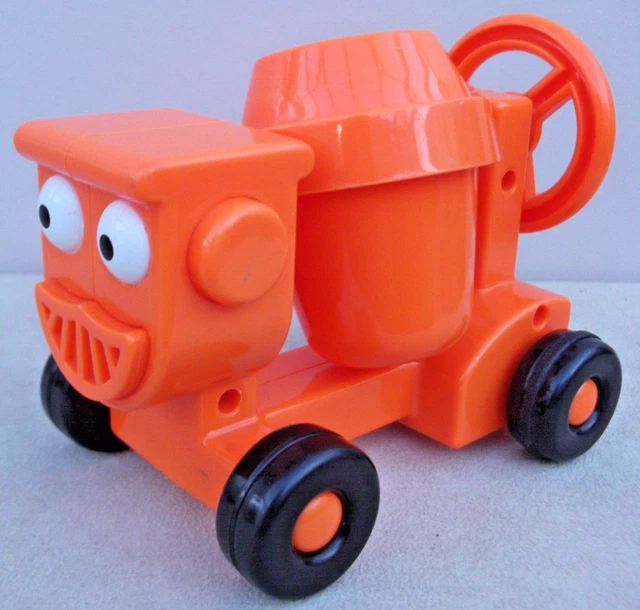 CBEEBIES BOB THE Builder DIZZY The Orange Cement Mixer PULL BACK & GO ...