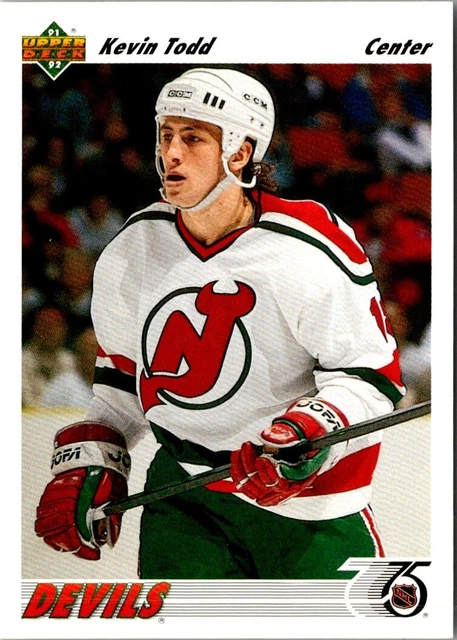 1991 UPPER DECK Kevin Todd #401A New Jersey Devils Hockey Card EUR 2,11 ...