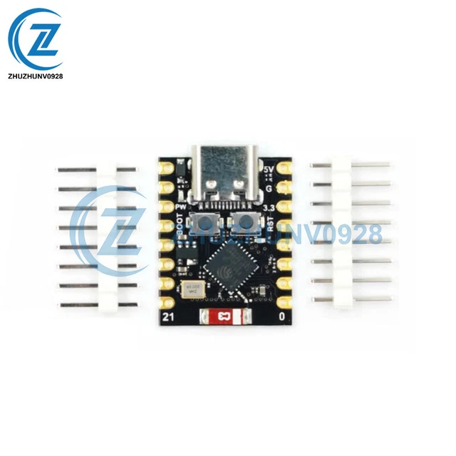 32BIT RISC-V UART I2C SPI ESP32-C3 SuperMini WiFi Bluetooth Development ...