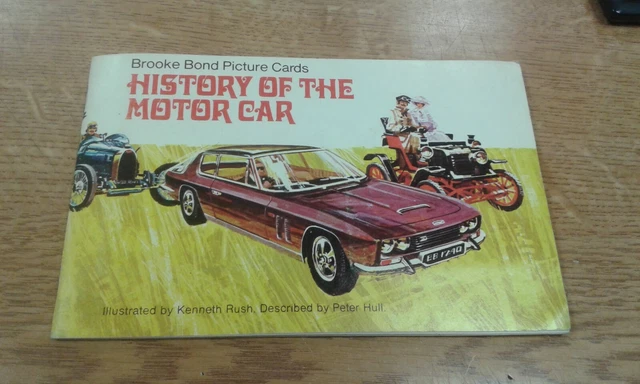 BROOKE BOND TEA Cards Album History of the Motor Car. 1968 Complete ...