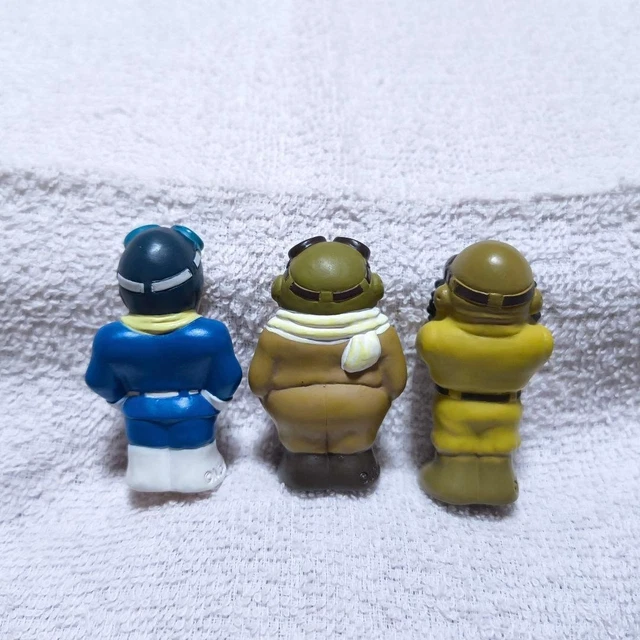 GHIBLI FINGER PUPPET Soft Vinyl Porco Rosso Porco Curtis Boss Set ...