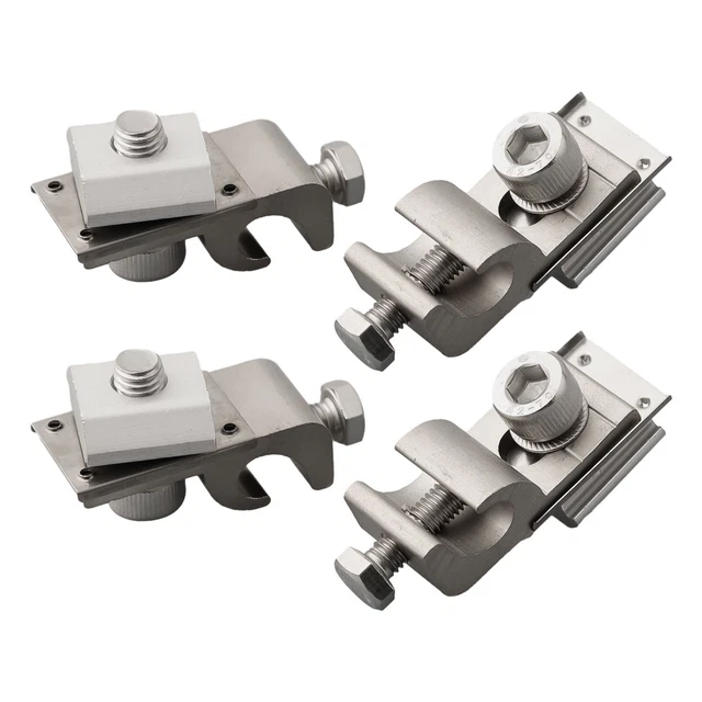 PANNELLO SOLARE MOUNTING-BRACKETS Morsetti Suolo Alette Chiusure ...