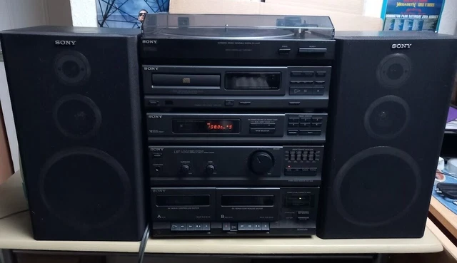 SONY HST-V202 COMPACT HI-Fi stereo System RARE GWO £21.00 - PicClick UK