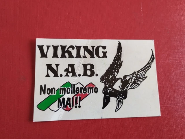 TESSERA CARTE CARD Ultra Ultras Juventus Viking Nab Non Molleremo Mai ...