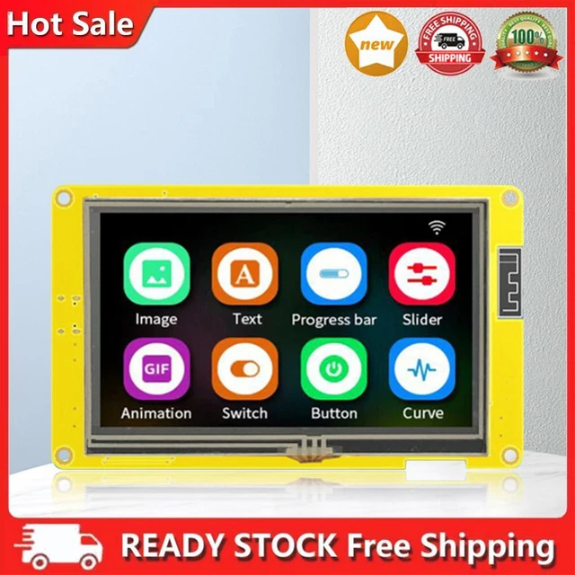CPU DUAL CORE ESP32 RGB LCD TFT modulo dual core 4,3 pollici 8M PSRAM ...