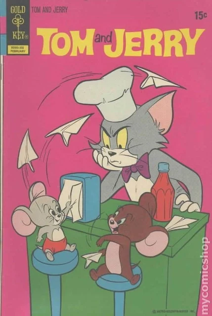 TOM AND JERRY #269 FN 1972 Dell/Gold Key Stock Image £5.83 - PicClick UK