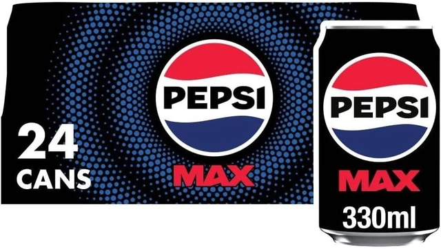 PEPSI MAX NO Sugar Cola Cans 24 x 330ml Fast Free delivery £11.11 ...