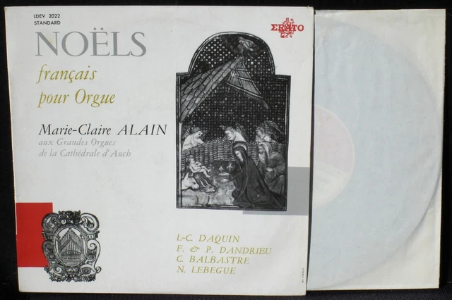 MARIE-CLAIRE ALAIN NOËLS français Auch LDEV 2022 LP & CV EX Clearaudio ...