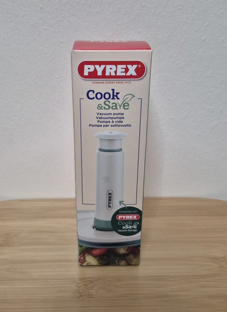 PYREX COOK & Save Vacuum Pump Brand New In Box £20.43 - PicClick UK
