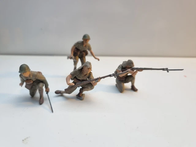 TAMIYA JAPANESE INFANTRY 1:35th scale built and painted £19.99 ...