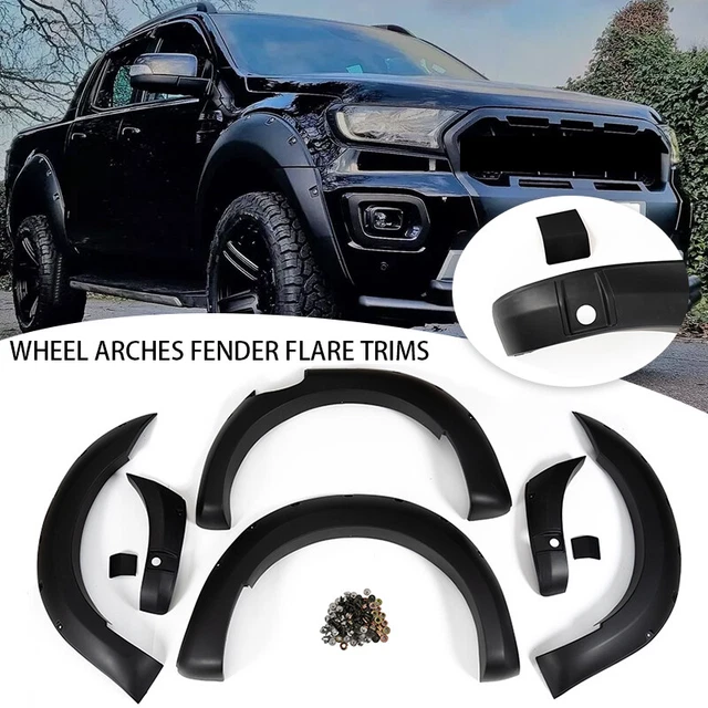 FOR 2019-2022 FORD Ranger T8 Wide Wheel Arches Extensions Body Kit ...