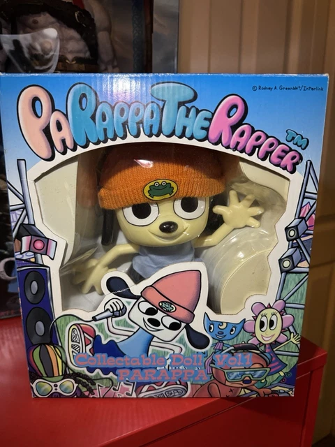 RARE PARAPPA THE Rapper Collectable Doll Vol.1 - 20cm Figure by Medicom ...